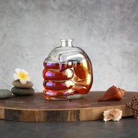 China Super Flint Glass Classic Shape 500ml 700ml 750ml Liquor Bottle for Vodka Whisky Rum for sale