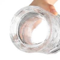 China Aluminum Plastic PP Collar 500ml Oval Glass Vodka Bottles for Chinese Wholesales for sale