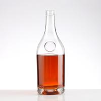 China Empty Square Glass Bottle 500ml for Top-shelf Whiskey and Vodka for sale