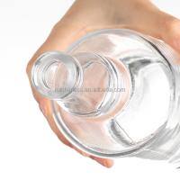China Custom Make 100ml Arizona 750ml Extra Flint 350ml Glass Liquor Bottle with Screw Cap for sale