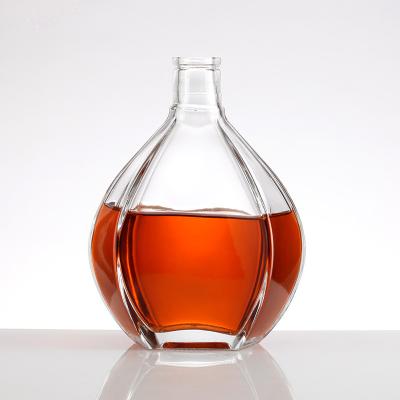 China Customized Manufacture Vodka Whiskey Glass Bottles for Alcoholic Beverages Customized for sale