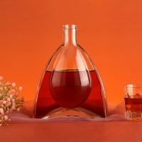China 100ml Screw Cap Amber Glass Vodka Rum Whisky Bottle Best Choice for Beverage Industry for sale