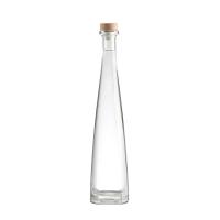 China 375ml 500ml 700ml 750ml 70cl Clear Glass Bottles for Whisky Vodka Oil Rum Liquor Wine for sale