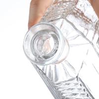 China 500ml Style Super Flint Glass Bottle for Liquor Whisky Spirits Vodka Gin Rum Brandy for sale