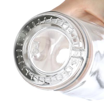 China Transparent Super Flint Glass Empty 500ml 750ml 1000ml Whiskey Brandy Bottle for Your for sale