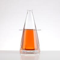 China Collar Material Aluminum Plastic PP Glass Bottle for Super Flint Brandy Whiskey for sale