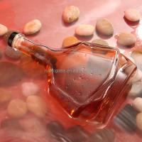 China Hot Stamping Surface Handling 500ml 750ml Glass Bottle for Liquor Brandy for sale