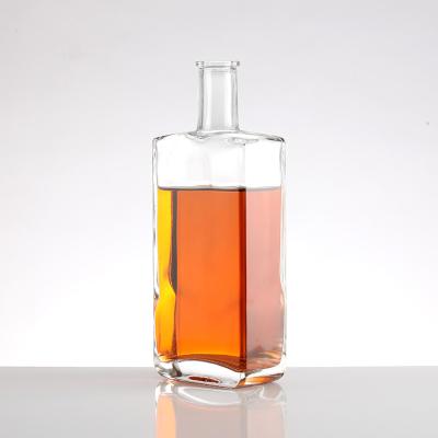 China 750 Ml Screw Cap Liquor Bottles for Top Liquor Brands Rum Vodka Whiskey Tequila Gin for sale