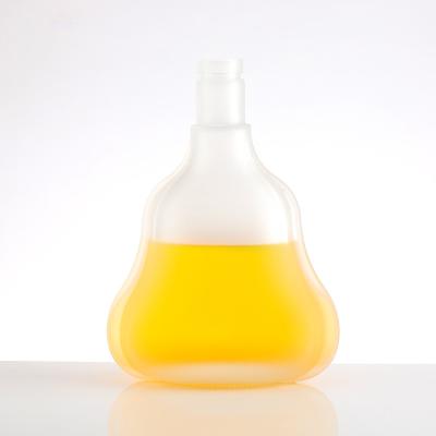 China Gourd Frosted Spirits 375ml 500ml 750ml 1000ml Vodka Bottles for Tequila Bottles for sale