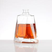 China Fashion Design Glass Bottle for Whisky Brandy in Beverage Industrial for sale