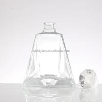 China Fashion Design Glass Bottle for Whisky Brandy in Beverage Industrial for sale