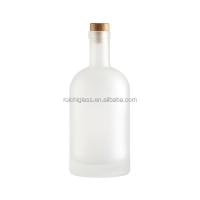 China Base Material Super Flint Glass 100ml 375ml 500ml 750ml 200ml Glass Bottle with Cork for sale