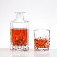 China Empty Liquor Fancy Costume Bottle Hot Stamping Custom Glass Bottle for Whiskey Vodka Gin for sale