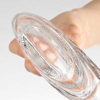 China Custom Label Crystal Liquor Bottle 500ml 700ml Elegant Design for Branding Purposes for sale