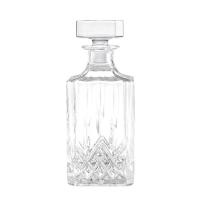 China Empty Liquor Fancy Costume Bottle Hot Stamping Custom Glass Bottle for Whiskey Vodka Gin for sale
