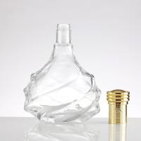 China Sealing Type Customize Glass Bottle for Liquor 100ml 375ml 700ml 750ml Color Painting for sale