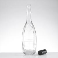 China Frosted Glass Bottle for Vodka Gin Whisky 50ml 100ml 200ml 250ml 500ml 700ml 750ml 1L for sale