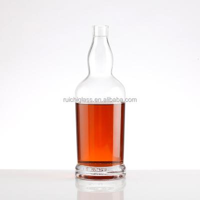 China 375ml 500ml 700ml 750ml Glass Bottle with Cap Body Material Super Flint Glass for sale