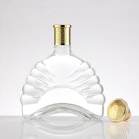 China 500ml 700ml 750ml Vodka Glass Bottle for Liquor Made of Super Flint Glass Base Material for sale