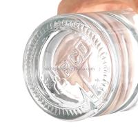 China 375ml 500ml 700ml 750ml Glass Bottle with Cap Body Material Super Flint Glass for sale