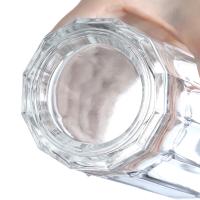 China Aluminum Plastic PP Collar 500ml Vintage Brandy Bottle with Glass Acrylic Stopper for sale