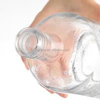 China Super Flint Glass Round Whiskey Brandy Rum Gin Tequila Clear Cocktail Glass with Lid for sale