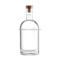 China Super Flint Glass Round Whiskey Brandy Rum Gin Tequila Clear Cocktail Glass with Lid for sale
