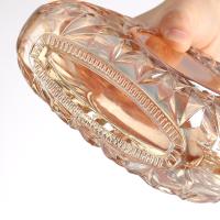 China Industrial Beverage 500ml Glass Luxury Brandy Wine Bottle with Cork Stopper for sale