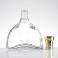 China 700ml 750ml Black Glass Bottle for Customized Whisky Brandy Vodka Tequila Gin Spirit for sale