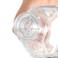 China 375ml 500ml 750ml Empty Whiskey Glass Bottle Made of Super Flint Glass for Wine Lovers for sale