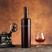 China Unique Shaped Vodka Glass Bottle Super Flint Glass Base Material Luxury Whisky Bottle for sale