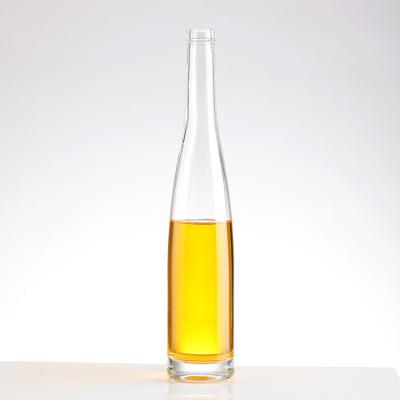 China Empty Vodka Bottle 375ml 500ml 750ml 1000ml Glass Bottle for Alcoholic Beverages for sale