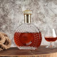 China 375ml 500ml 750ml Vodka Spirit Whisky Liquor Empty Glass Bottle with Fancy Custom Design for sale
