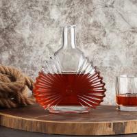China Tequila Gin Brandy Rum Whiskey Vodka Liquor Spirits 700ml 750ml Hot Stamping Embossed Glass Bottle for sale