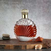 China Large 700ml Brandy Bottle Made of Super Flint Glass for Customised Whiskey Gin Rum Vodka for sale