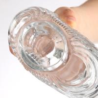 China Large 700ml Brandy Bottle Made of Super Flint Glass for Customised Whiskey Gin Rum Vodka for sale