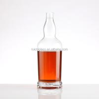 China Top Grade Whisky Glass Bottles with Cap in Super Flint Glass Material for sale