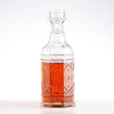 China Aluminum Plastic PP Collar High White Alcohol Brandy Bottle 200ml 330ml 500ml 750ml 1000ml for Beverage for sale