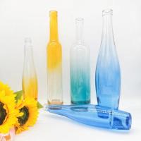 China Customized 100ml 375ml 750ml Glass Gin Whiskey Vodka Bottle for Customer Requirements for sale
