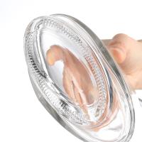 China end Unique Shaped Clear 500ml 700ml 750ml Whisky Glass Bottle for Beverage Industry for sale