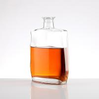China 375/500/750/1000ml Customized Luxury Whisky Gin Glass Bottles for Beverage Production for sale
