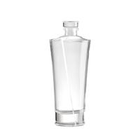 China 700ml High Quantity Whiskey Glass Bottle with Cap Collar Material Aluminum Plastic PP for sale