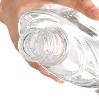 China Hot Stamping 700ml White Glass Bottle for Customized Design of Vodka Whisky Gin for sale