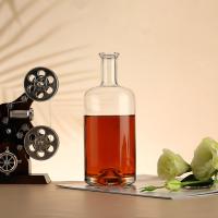 China Aluminum Plastic PP Collar 750ml Whiskey Glass Bottles Produced by Sincere Suppliers for sale