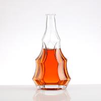 China Custom Make 200ml 375ml 500ml 750ml 1000ml Glass Bottle for Vodka Gin Whisky Beverage for sale