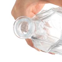 China Custom Make 200ml 375ml 500ml 750ml 1000ml Glass Bottle for Vodka Gin Whisky Beverage for sale