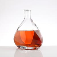 China 375ml 500ml 750ml Super Flint Glass Bottle for Luxury Whiskey Vodka Spirits Liquor for sale