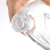 China 375ml 500ml 750ml Super Flint Glass Bottle for Luxury Whiskey Vodka Spirits Liquor for sale