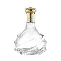 China Super Flint Glass Custom 500ml 700ml Tequila Water Liquor Alcohol Vodka Whisky for Cork for sale
