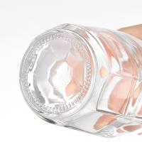 China Customized Shape Round Square Decal Logo Put Label 700ml 750ml Glass Bottle for Beverage for sale
